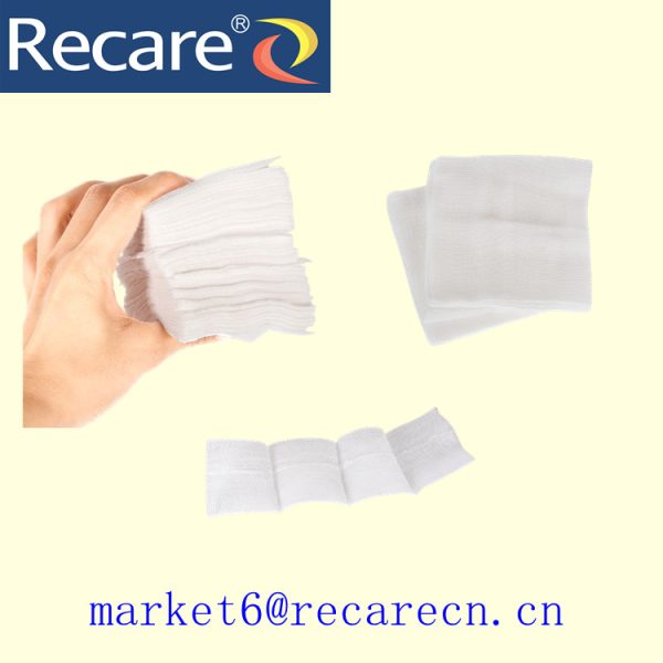 non sterile gauze swabs medica soft plain cotton 5cmx5cm